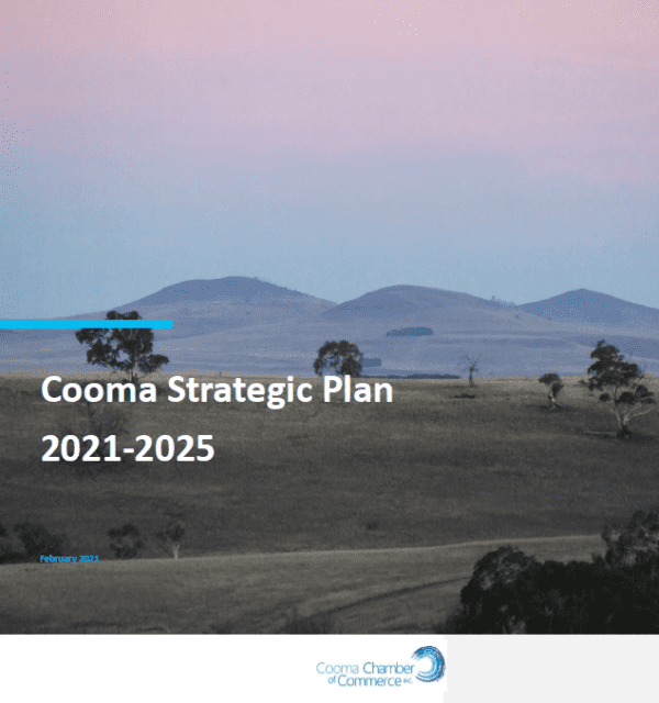 Strategic Plan for Cooma - TRC Tourism